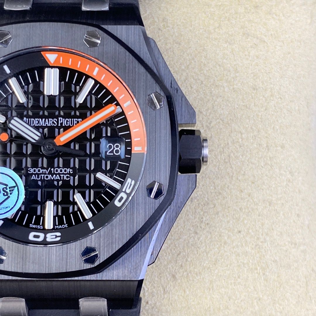 APS Factory Audemars Piguet Royal Oak 15707 42mm Black Dial High End ...