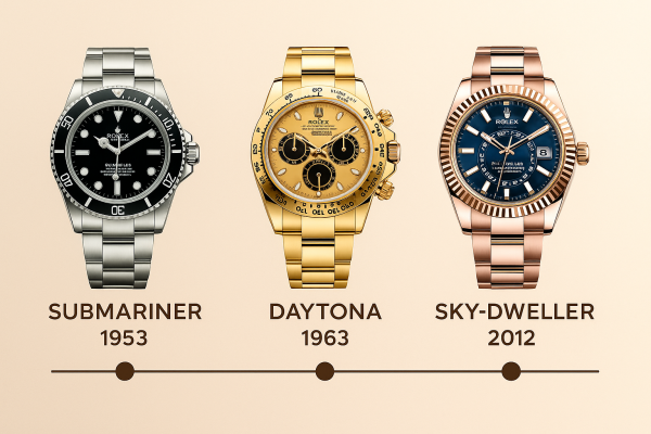 Iconic Rolex Models and the Stories Behind Them - NOOB FACTORY