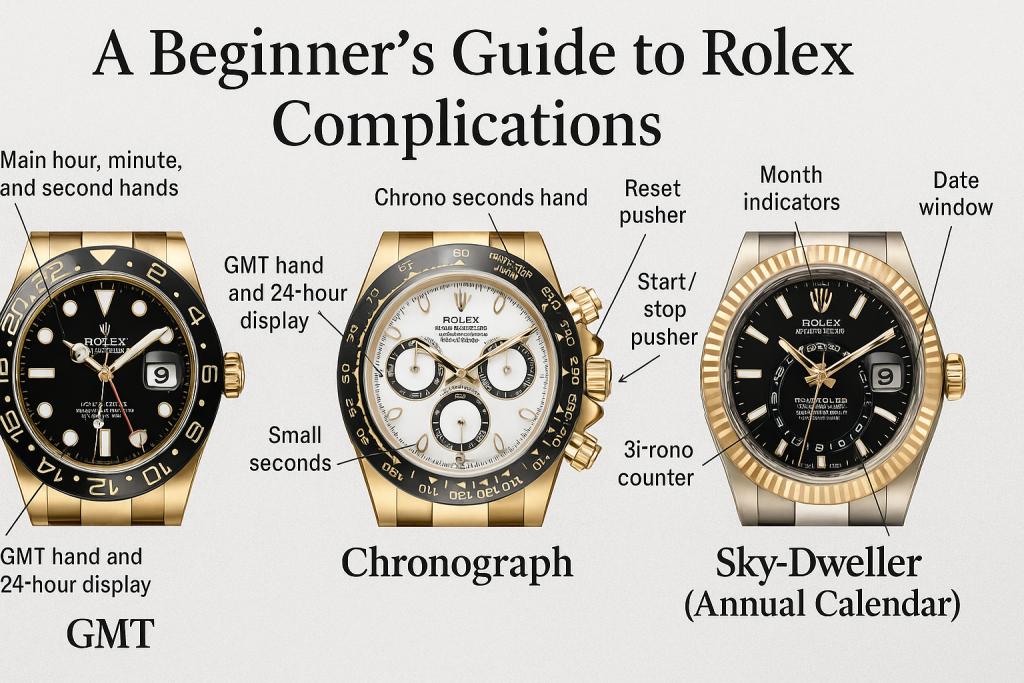 A Beginner’s Guide to Rolex Complications - NOOB FACTORY