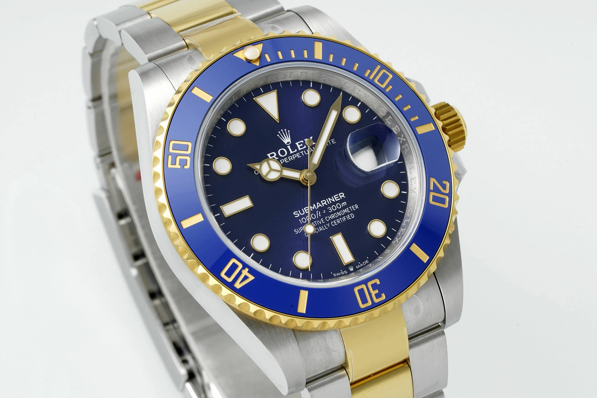 Noob Factory Rolex Submariner 126613LB Review: Two-Tone Blue and the ...